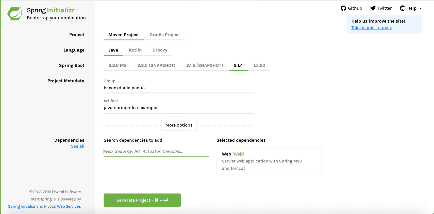 Java Spring Boot + IntelliJ IDEA | Daniel Padua Blog