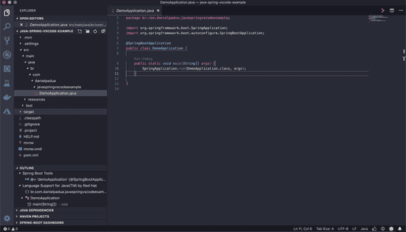 Java Spring Boot + Vscode | Daniel Padua Blog