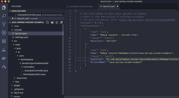 Java Spring Boot + Vscode | Daniel Padua Blog